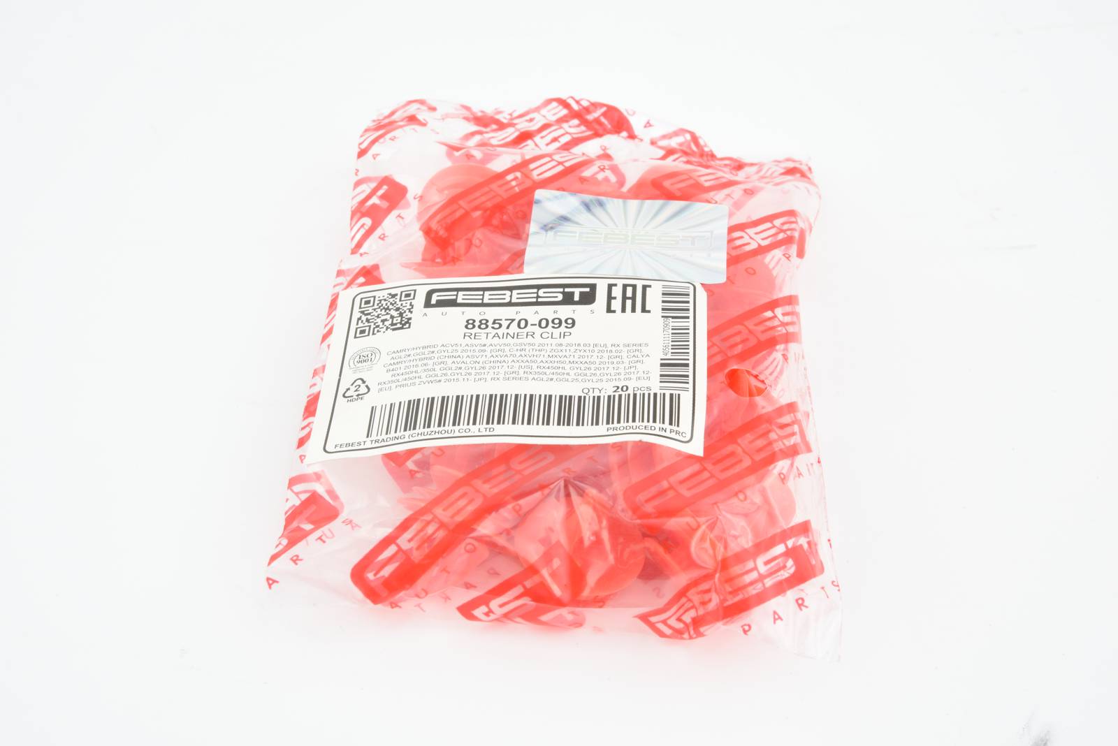 RETAINER CLIP 20 pcs Febest OEM: 90467-09240 | eBay